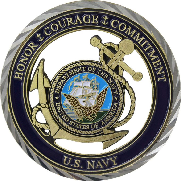 Navy Coins - Custom Coins